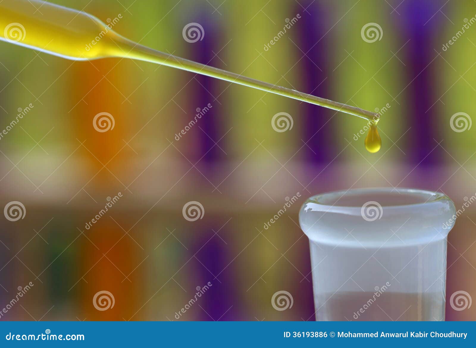Chemical pouring by drop stock photo. Image of medicine - 36193886