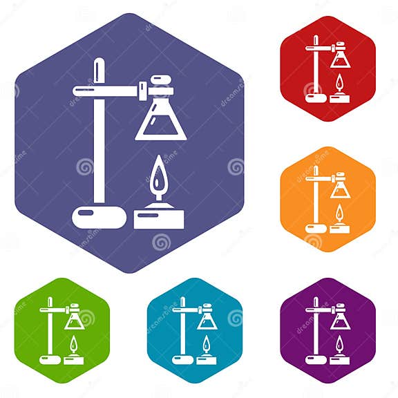 Chemical Process Icon, Simple Black Style Stock Vector - Illustration ...