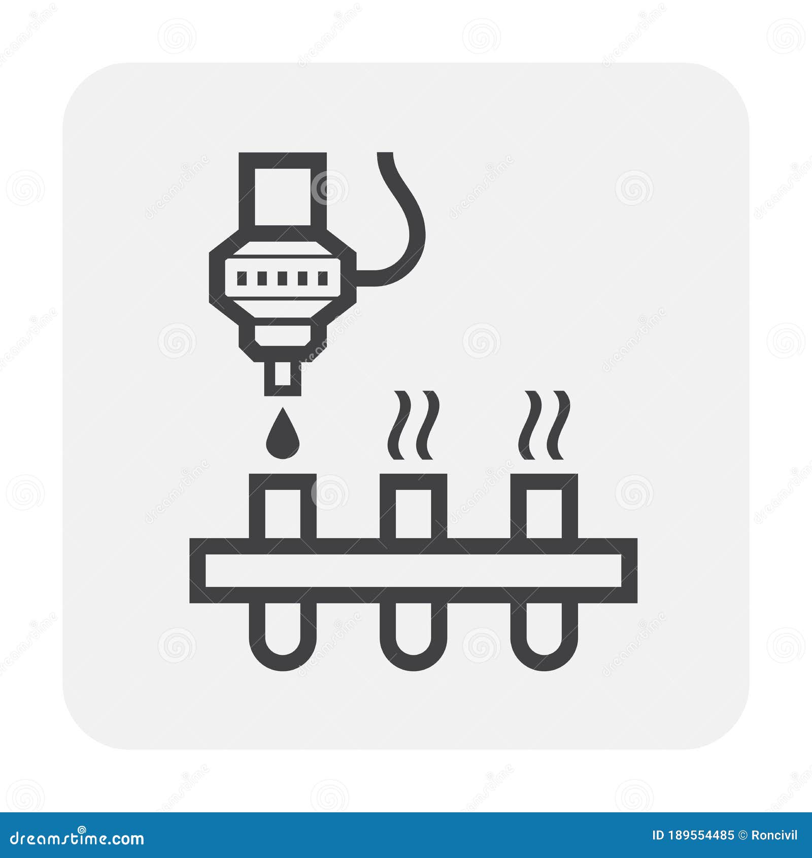 Chemical Production Linear Icons Set. Synthesis, Polymerization ...
