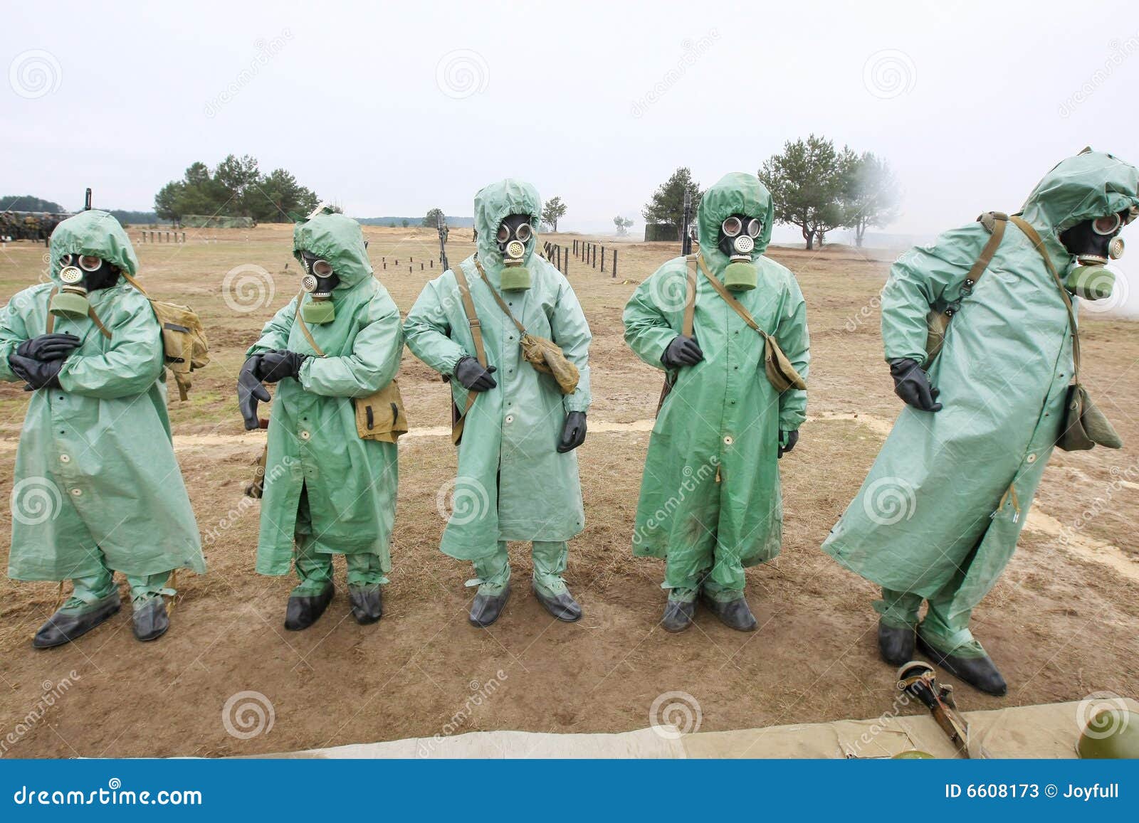 Chemical protection suites stock image. Image of forces - 6608173