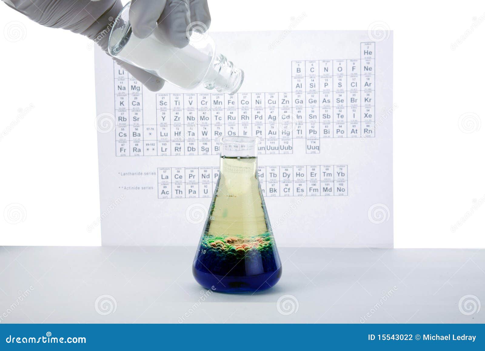 Violent Chemical Reaction Of Hydrogen Peroxide Decomposition In A ...