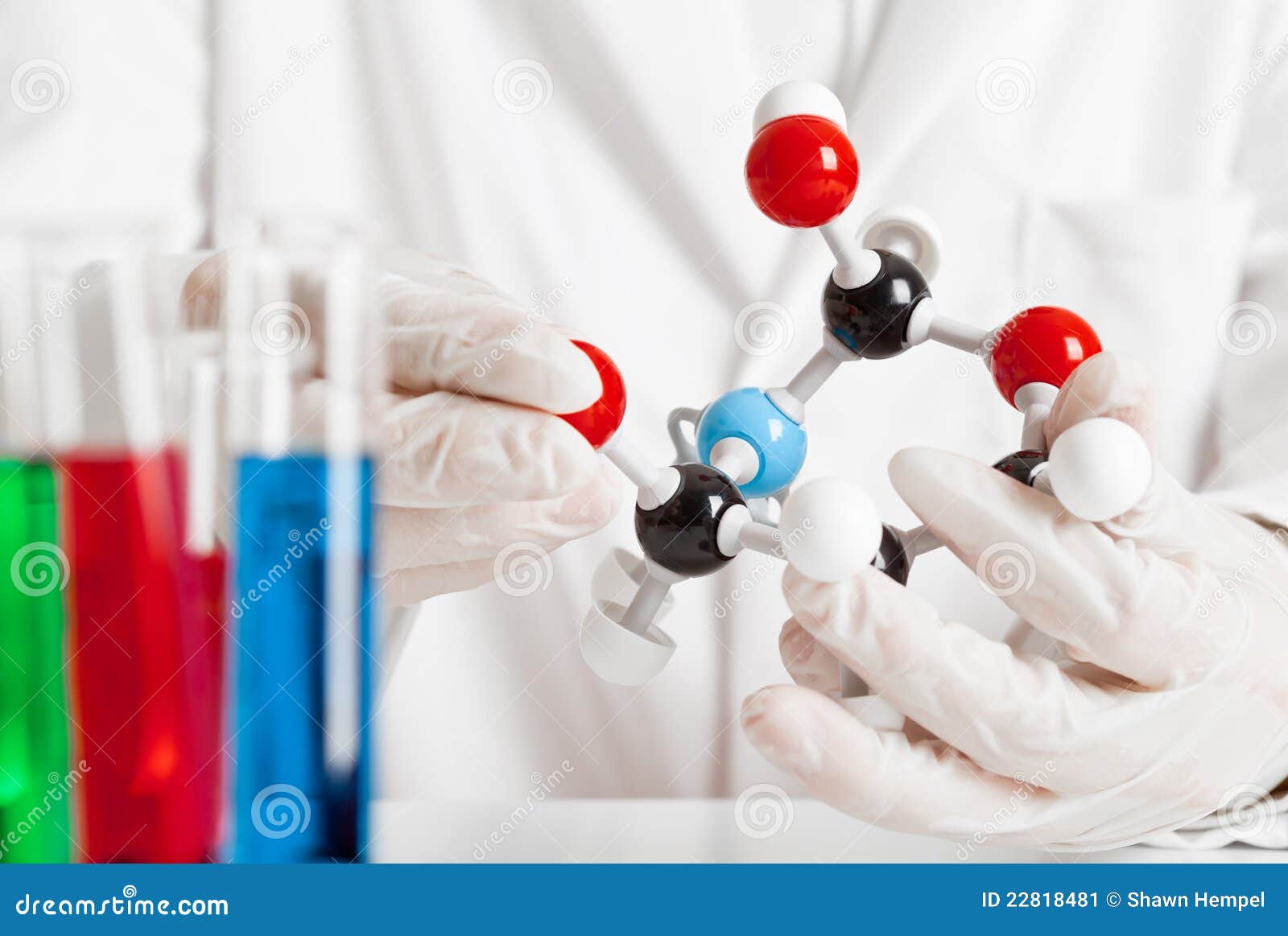 Chemical research stock image. Image of stick, glove - 22818481