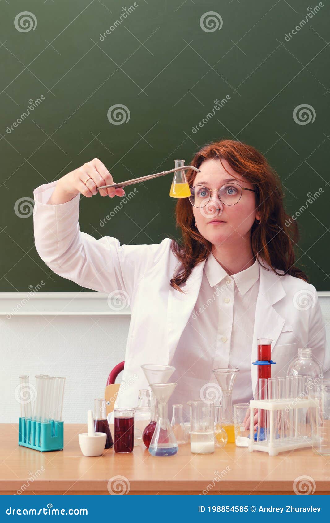 Chemical Research in the Educational Laboratory of the School. Chemical ...