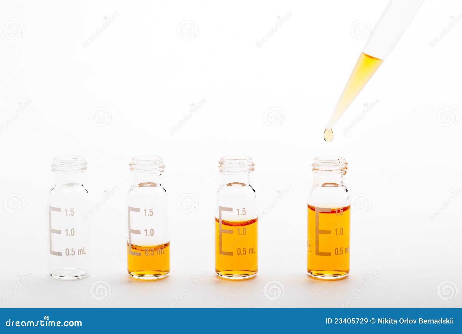 Chemical Research - Sample Preparation Stock Image - Image of ...