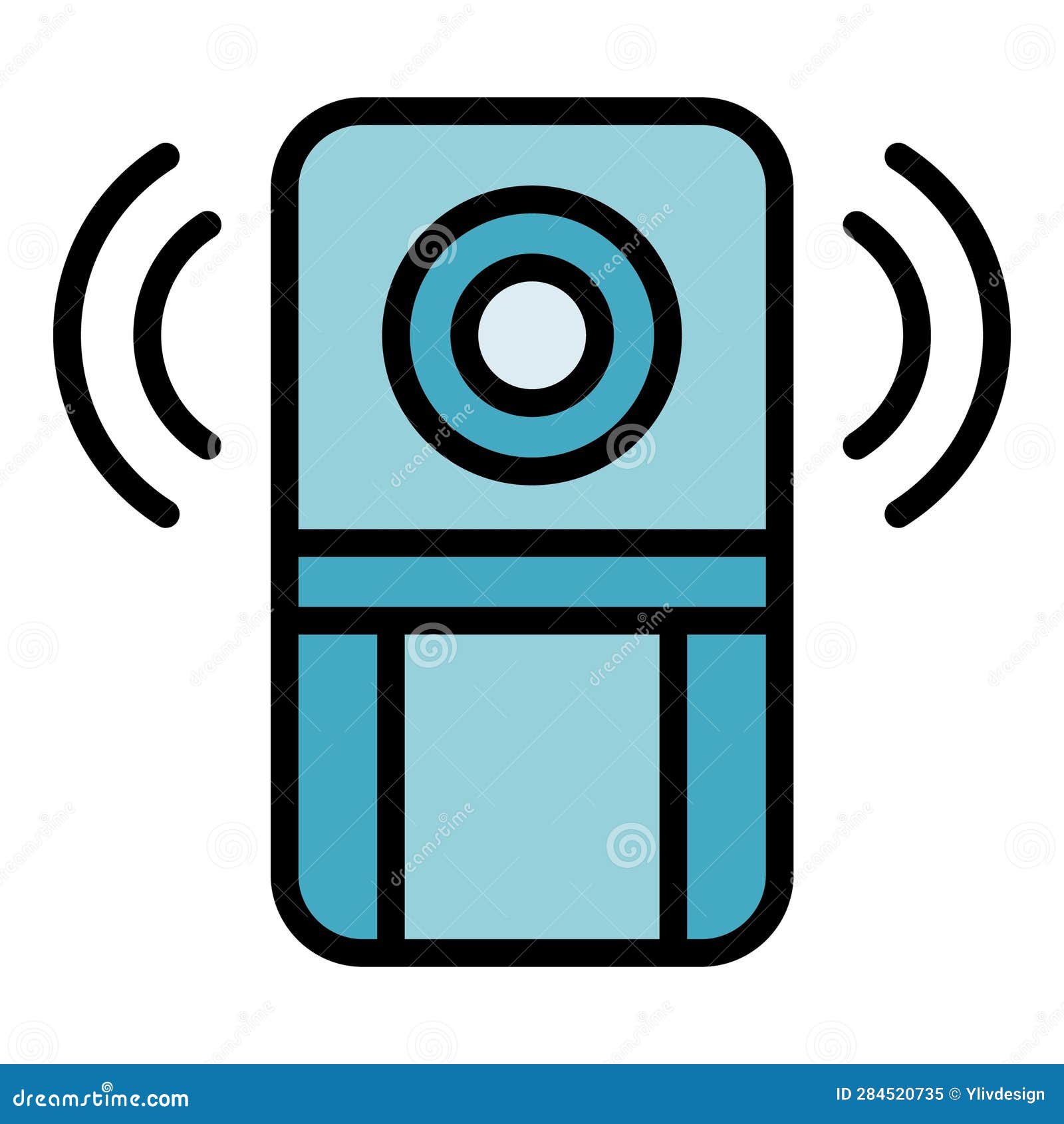 Chemical Sensor Icon Vector Flat Stock Vector - Illustration of ...