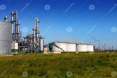 Chemical skyline stock image. Image of pollution, international - 18719103