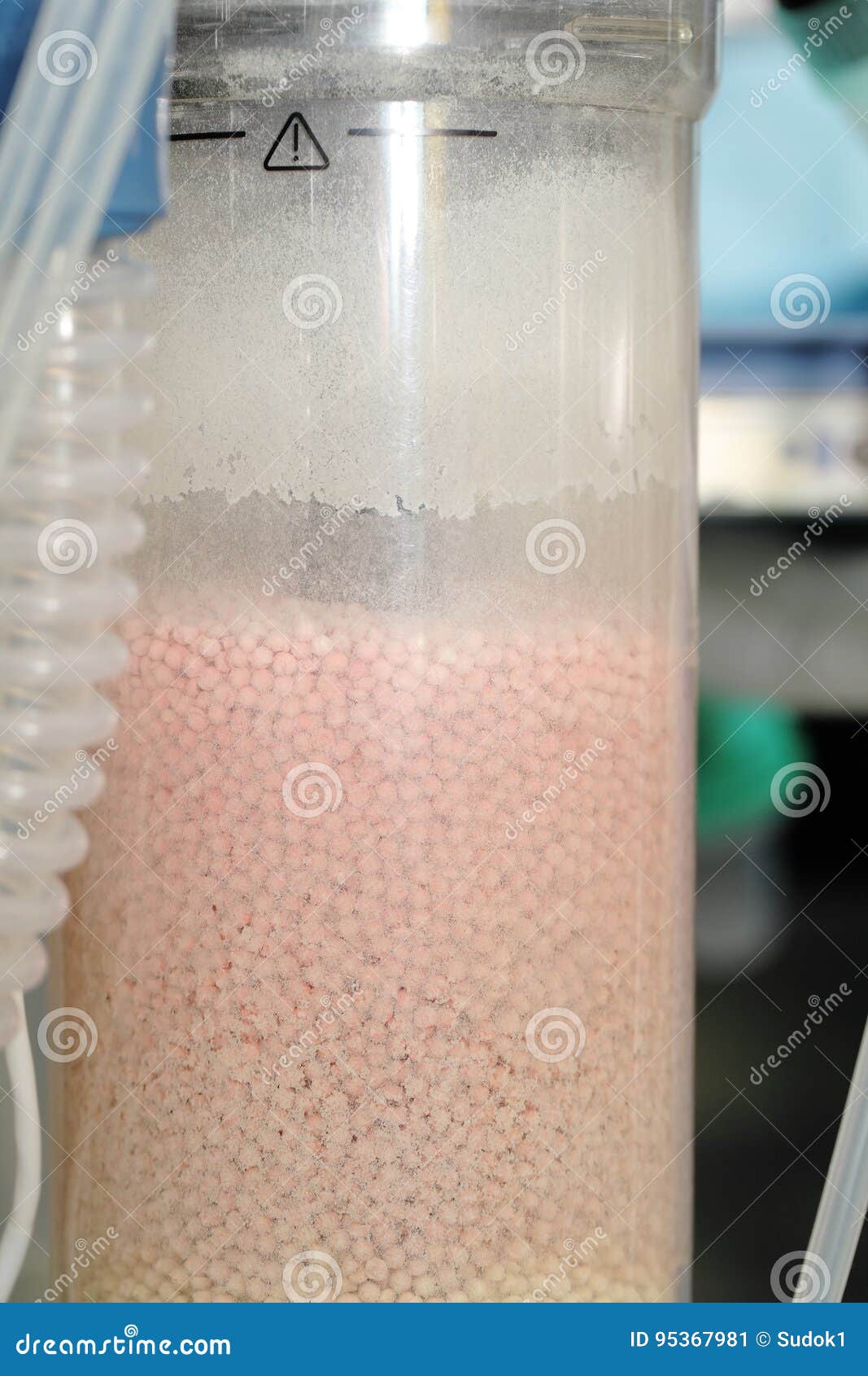 Chemical Sorbent in Breathing Equipment Stock Image - Image of filter ...