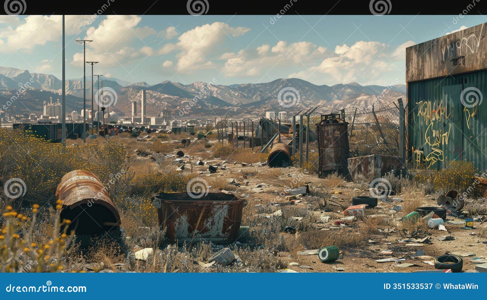 Chemical Spills and Toxic Contamination Stock Image - Image of ...