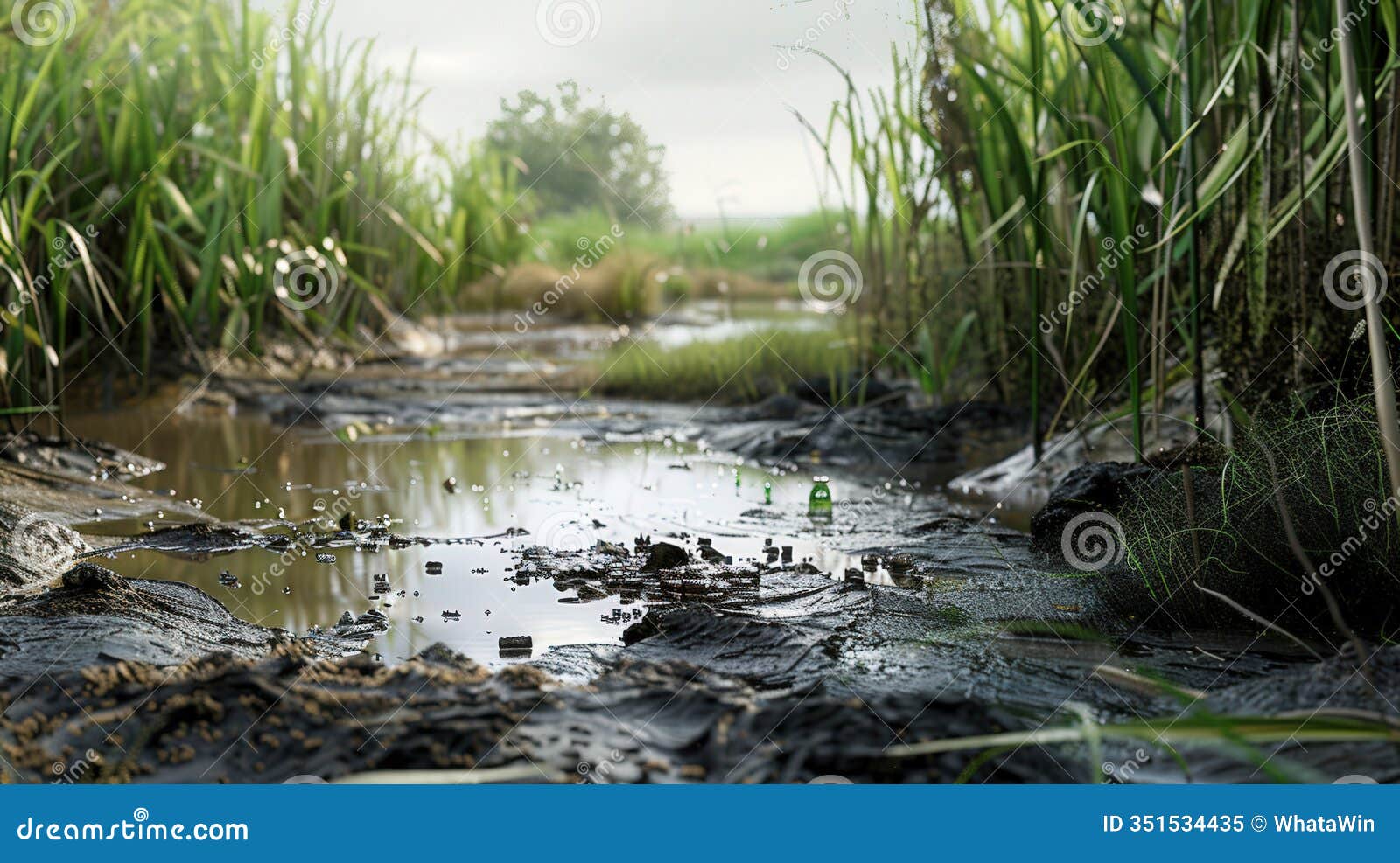 Chemical Spills and Toxic Contamination Stock Image - Image of ...