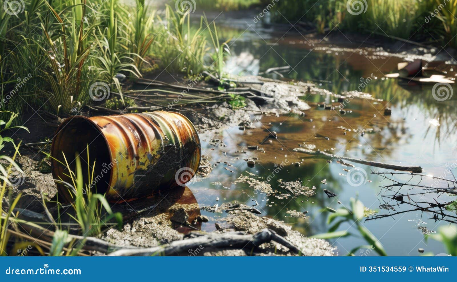 Chemical Spills and Toxic Contamination Stock Image - Image of fallout ...