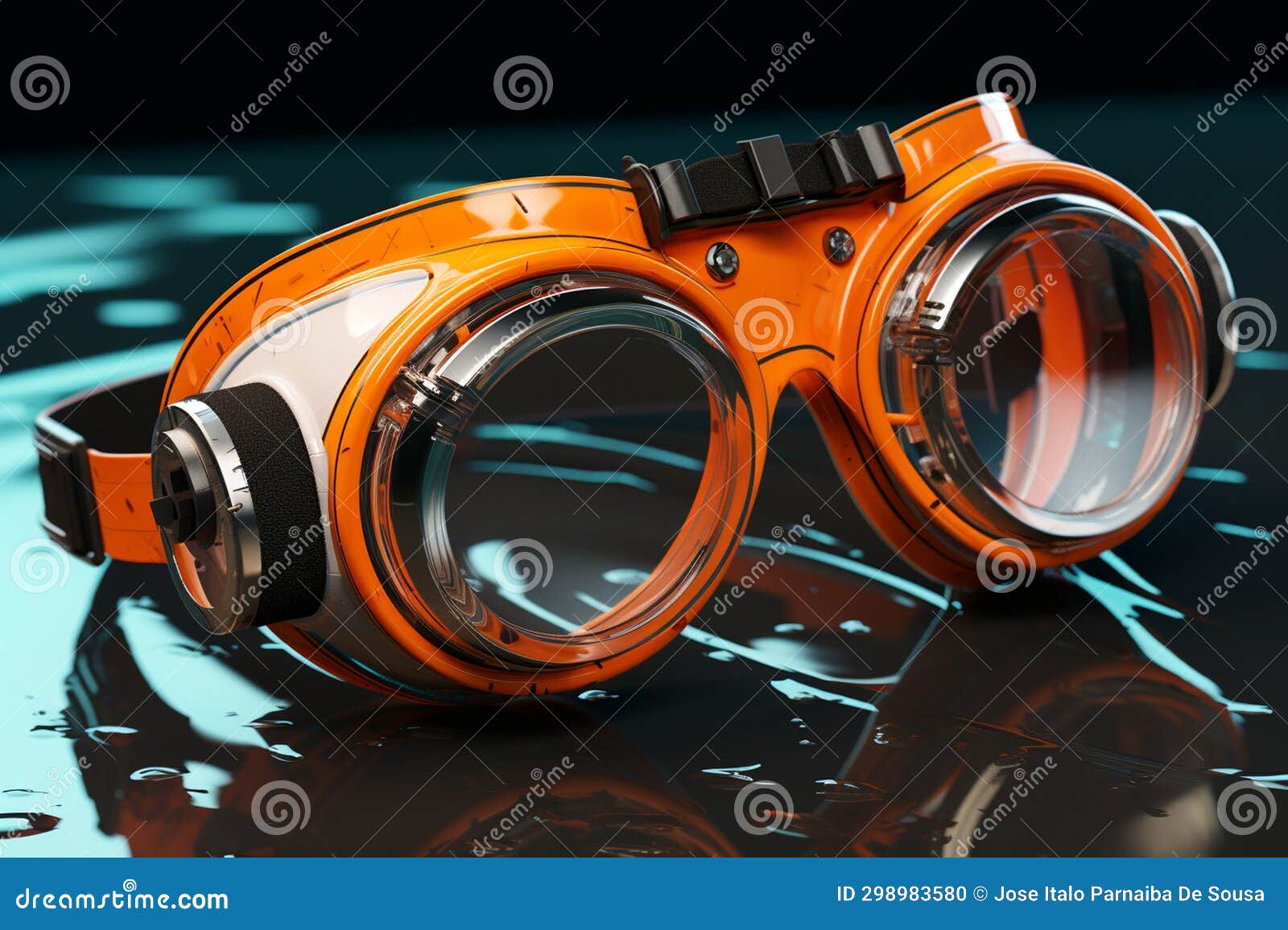 Chemical Splash Goggles with a Comfortable Fit for Stock Photo - Image ...
