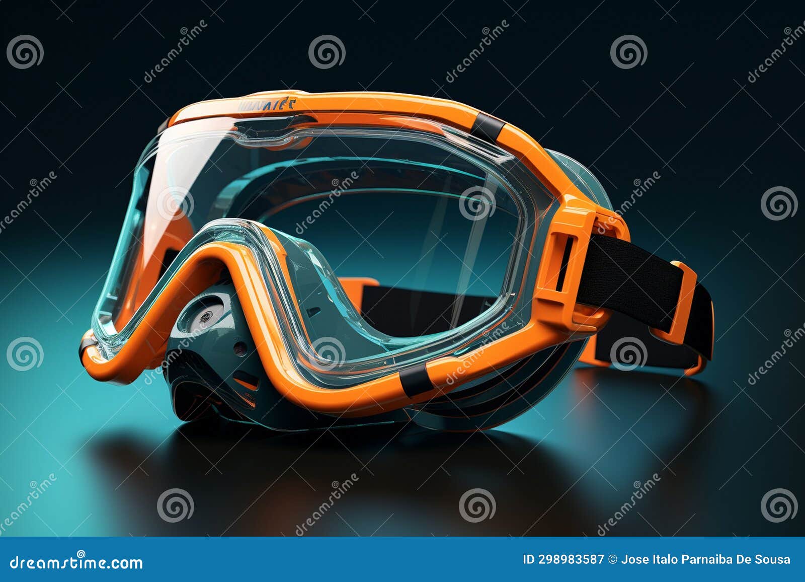 Chemical Splash Goggles with a Comfortable Fit for Stock Image - Image ...