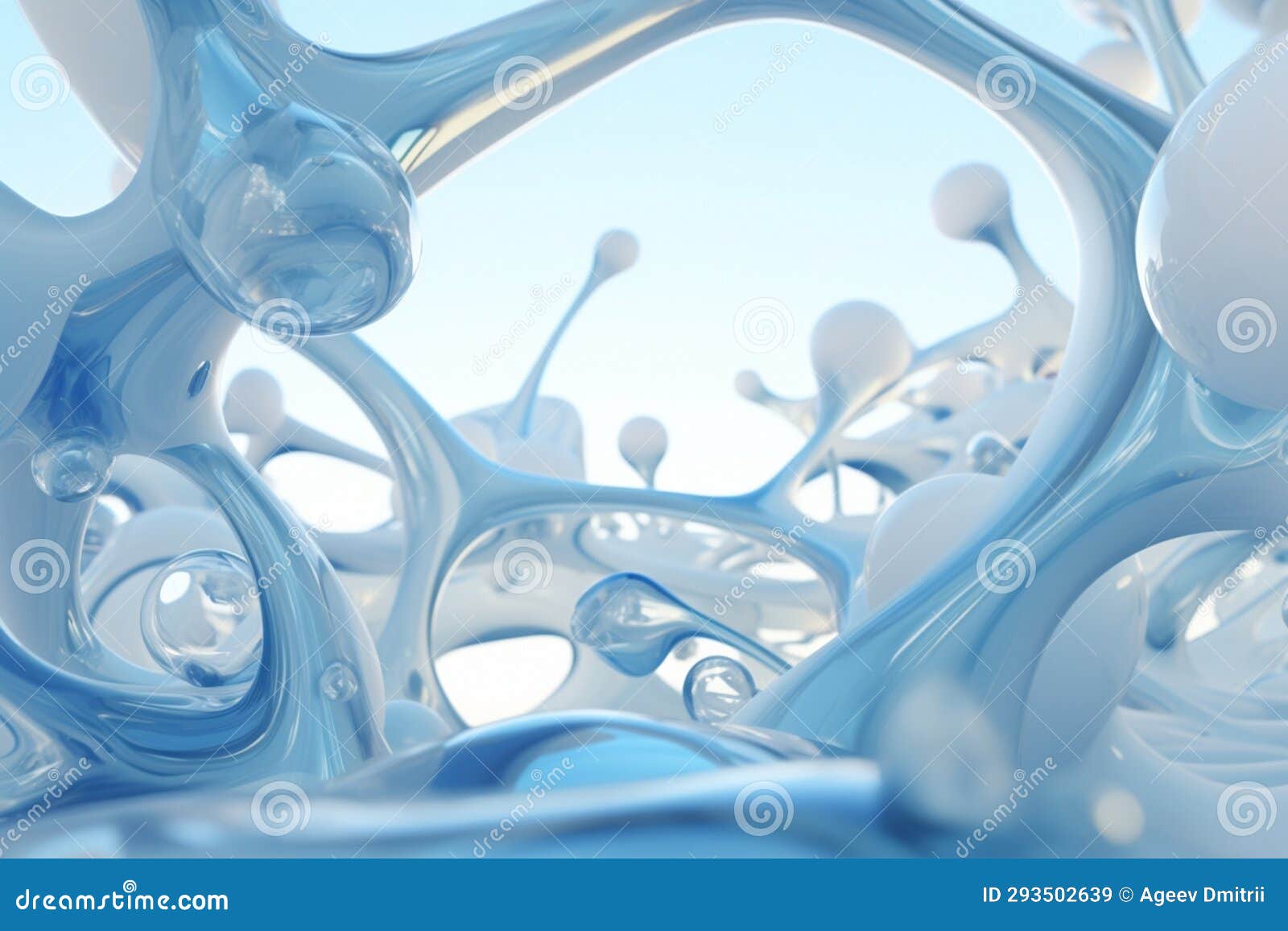 Abstract Technology Water Background Science Liquid Chemical Blue Macro ...