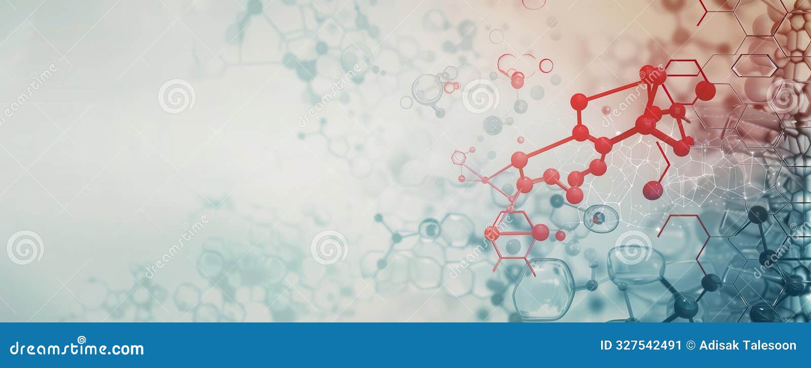A Chemical Structure Diagram Stock Illustration - Illustration of atom ...