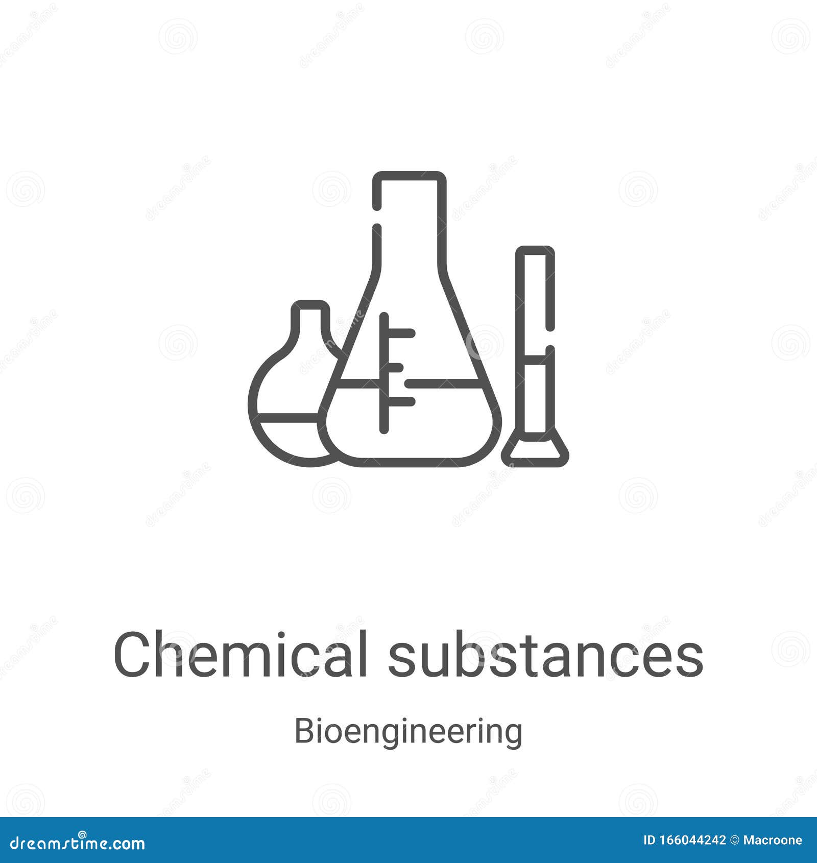 Chemical Substances Icon Vector from Bioengineering Collection. Thin ... Chemical Substances Icon Vector from Bioengineering Collection. Thin ...