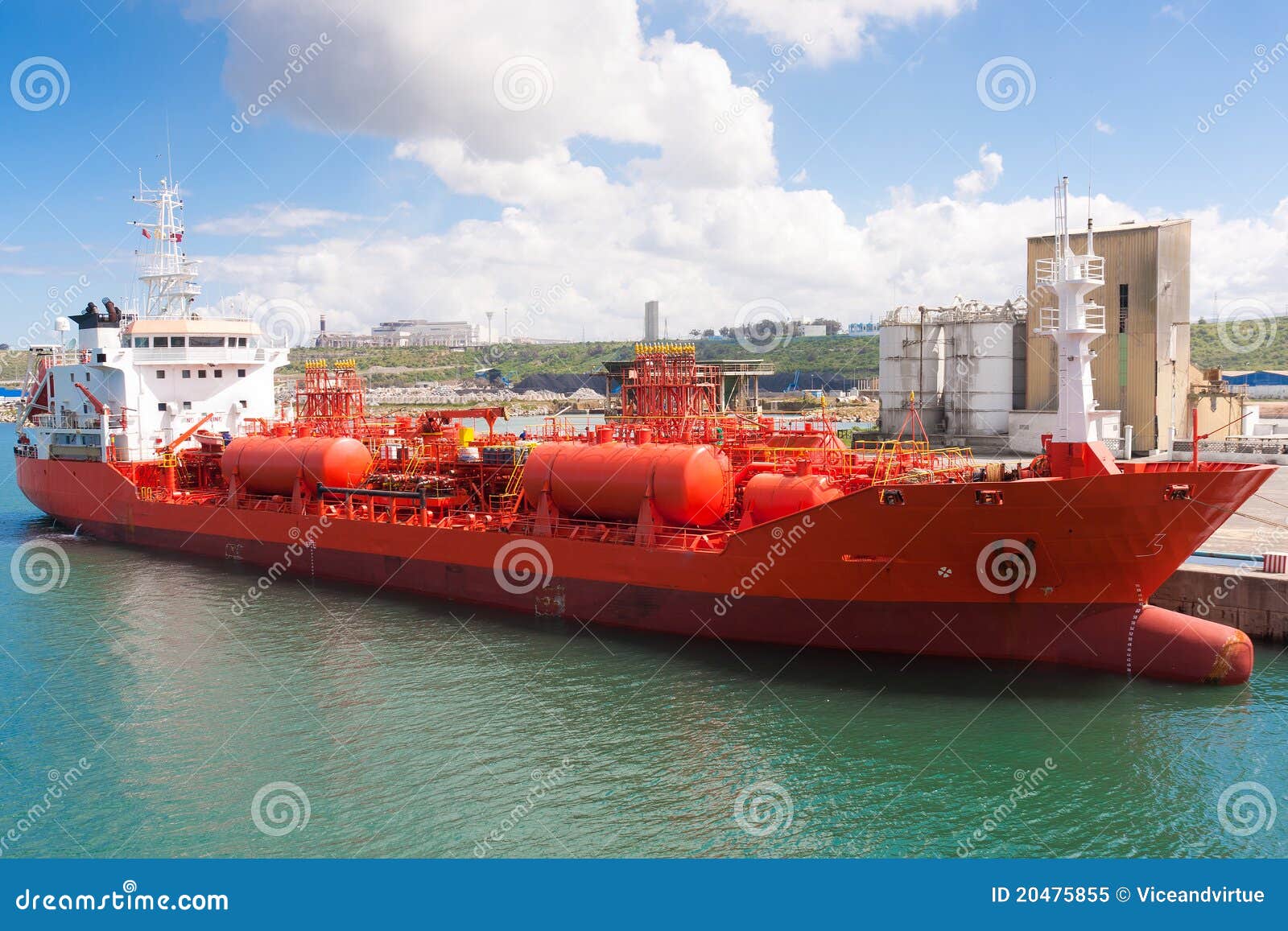 Chemical Tanker Stock Photography | CartoonDealer.com #2841248