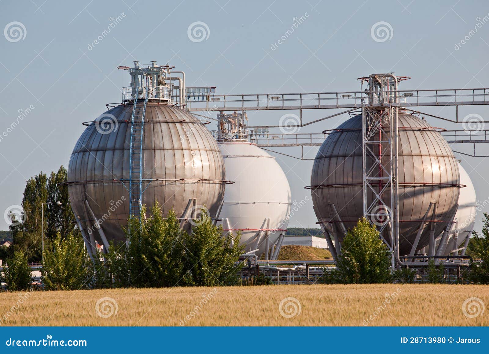 Chemical tanks stock photo. Image of pollution, petrochemical - 28713980