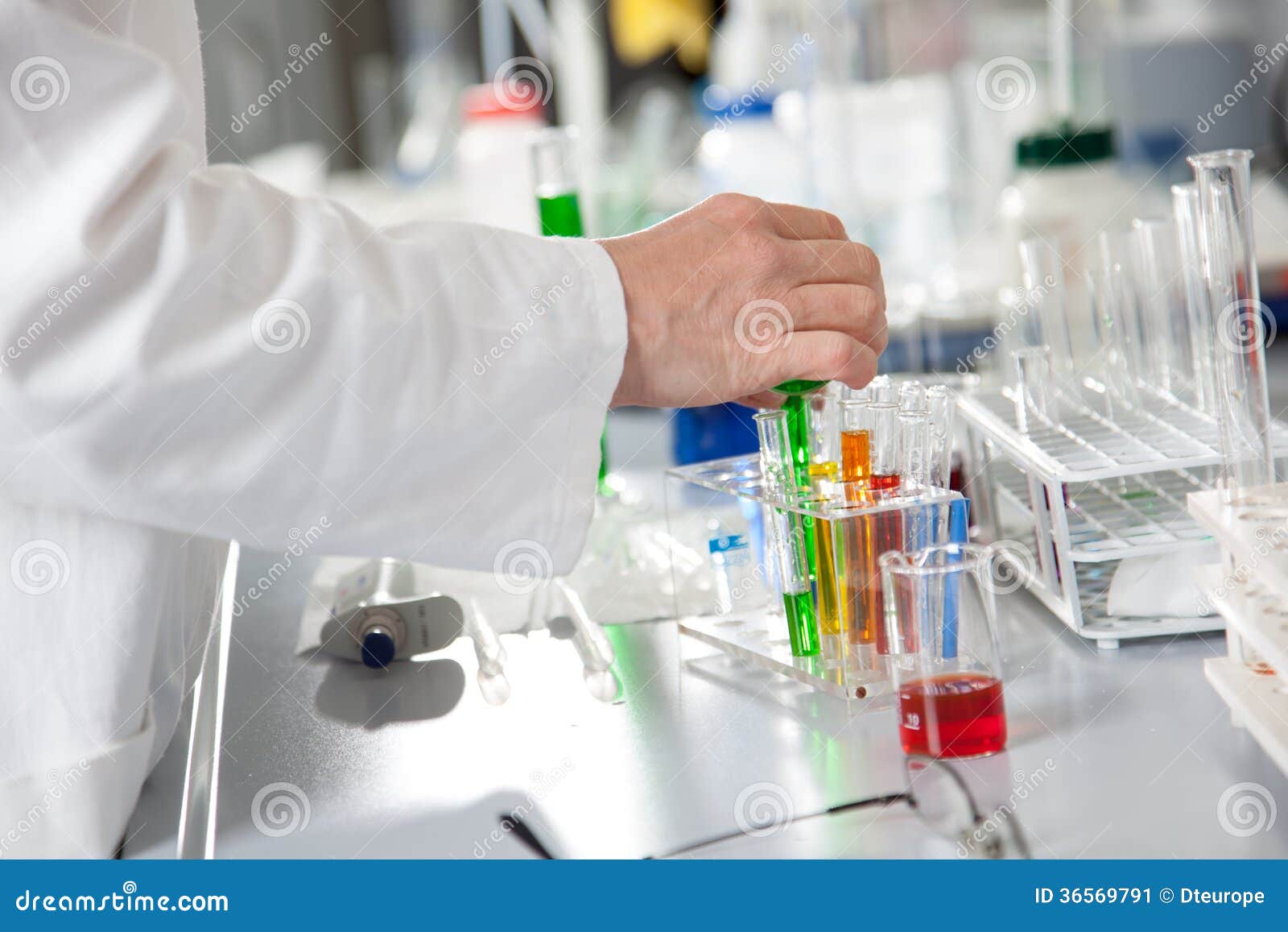 Chemical Test Preparation stock image. Image of disease - 36569791