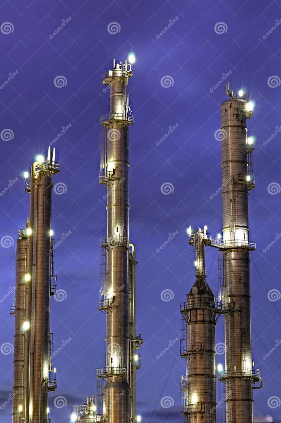 Chemical Towers stock photo. Image of pollution, factory - 6723028