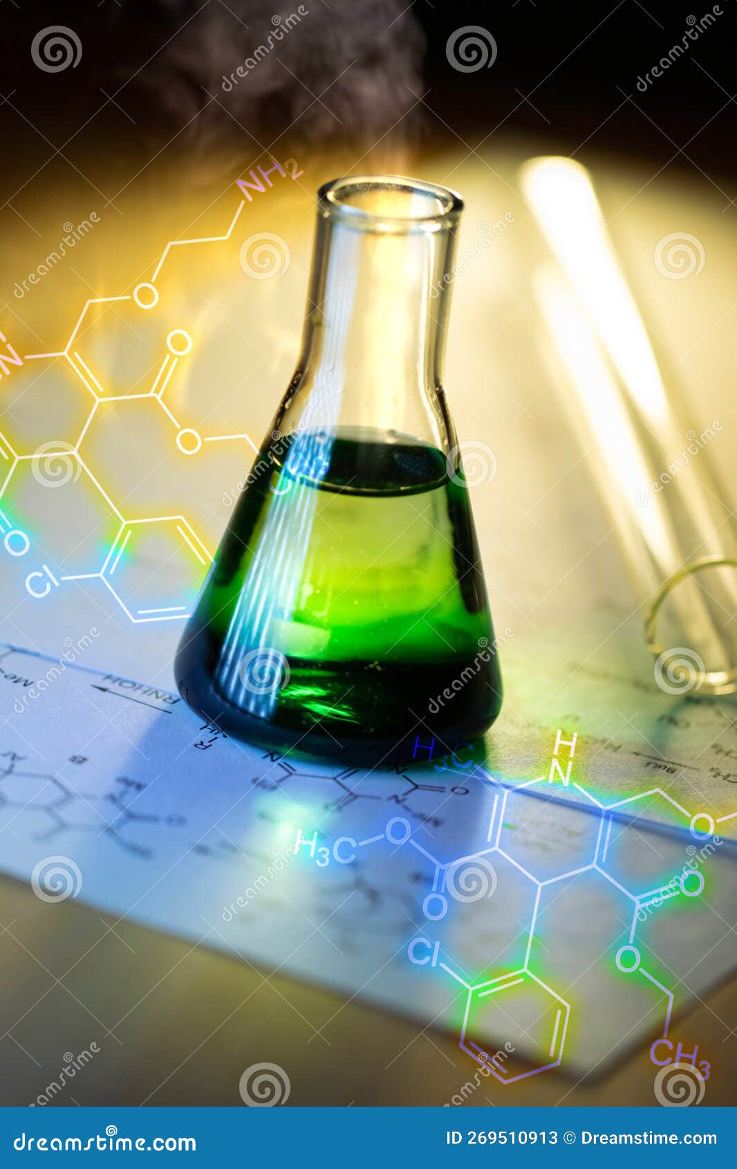 Chemical Tubes Royalty-Free Stock Photography | CartoonDealer.com #50558189