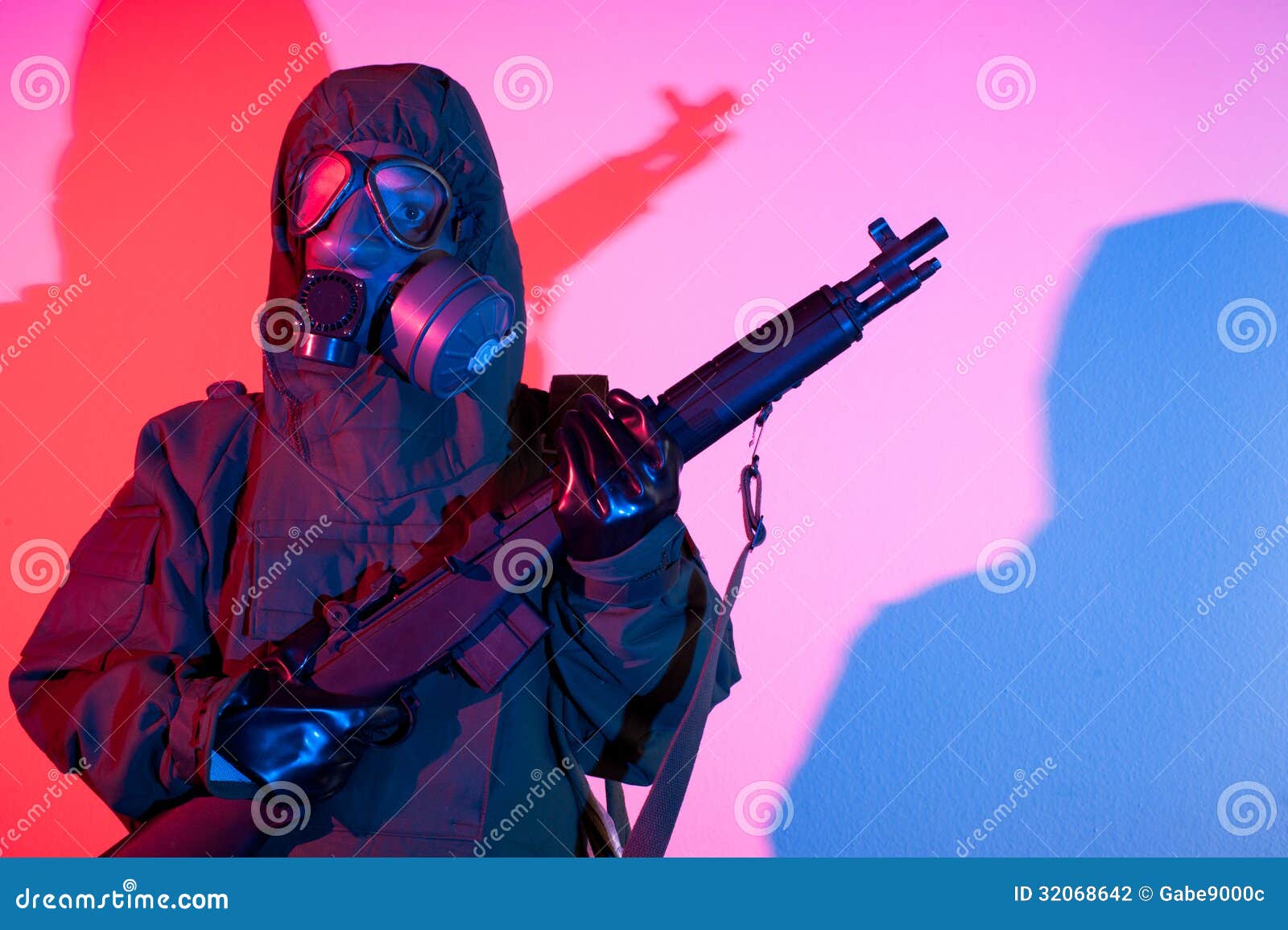 Chemical warfare security stock photo. Image of protection - 32068642