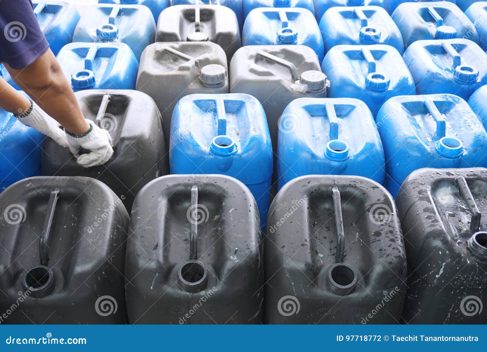 Chemical waste container stock photo. Image of chemical - 97718772