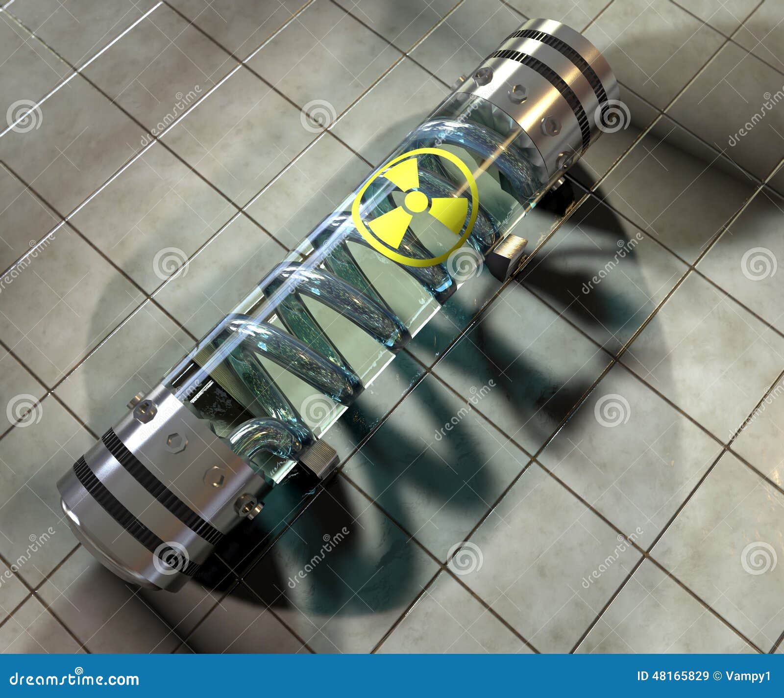 Chemical Weapon, Weapon Radioactive Capsule Container Stock ...