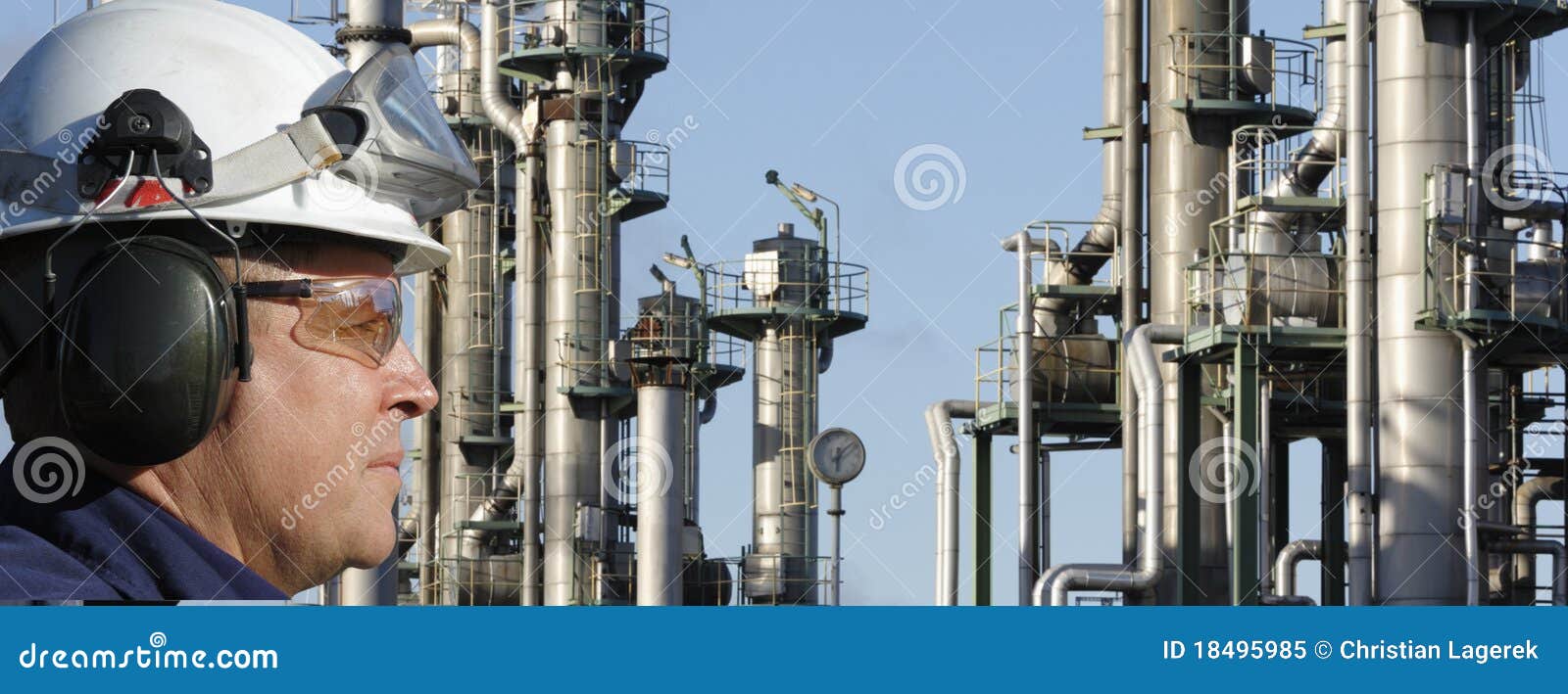 Chemical Worker and Industry Stock Image - Image of power, metal: 18495985