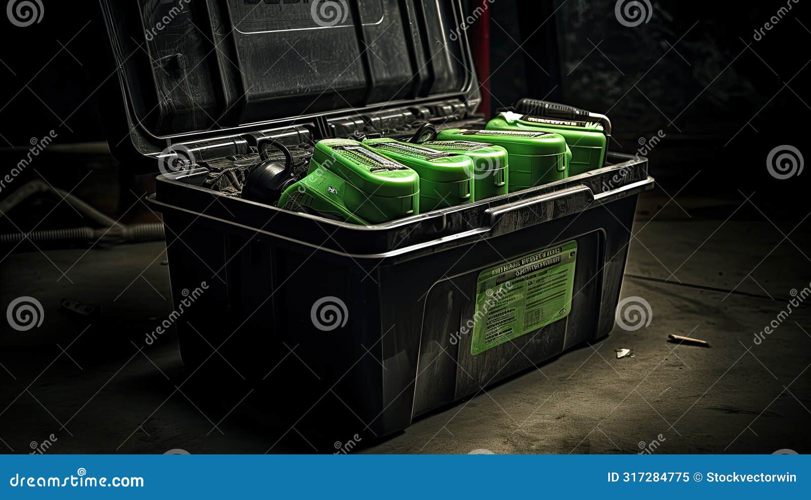 Chemicals car battery stock illustration. Illustration of significance ...