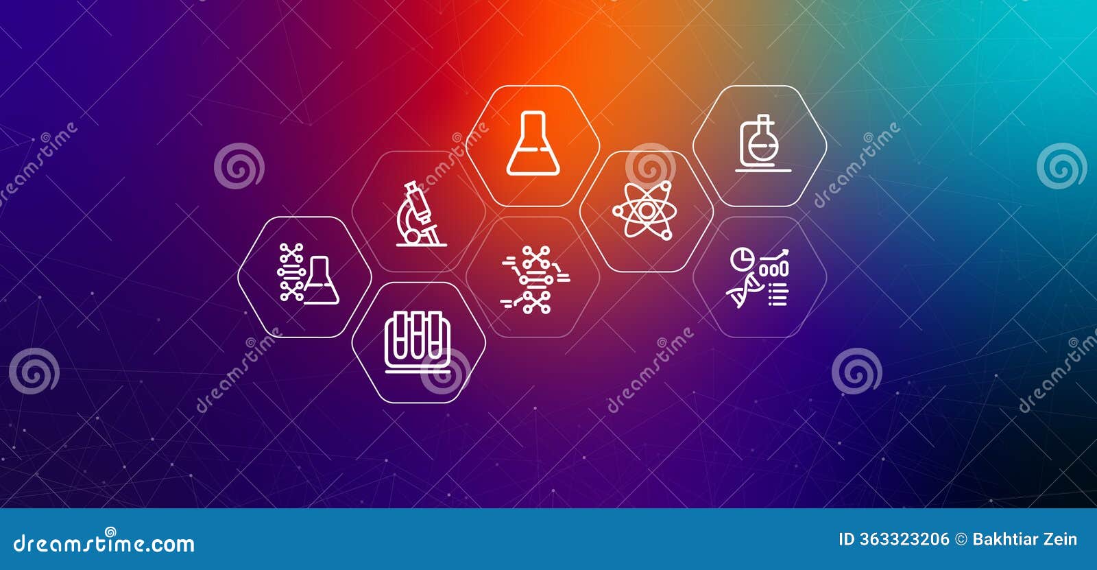 Chemicals Gradient Header Biochemistry Molecular Biology Research Chemistry Formula Science DNA ...