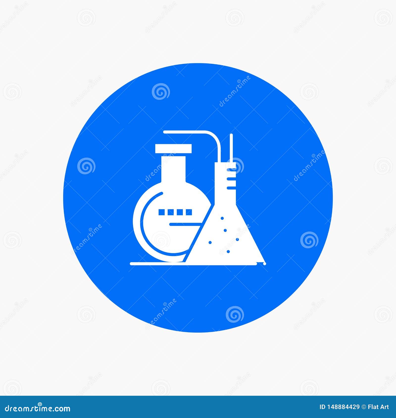 Chemicals, Reaction, Lab, Energy Stock Vector - Illustration of nucleus ...