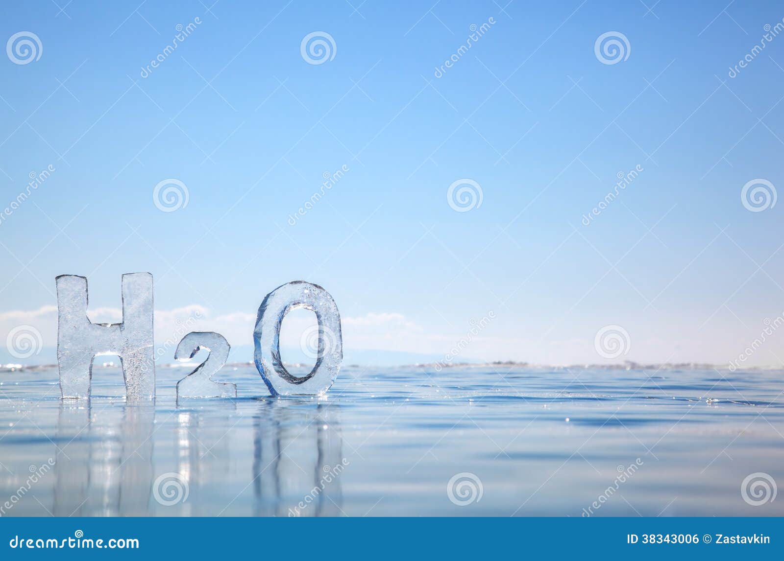 Chemische Formule Van Water H2O Stock Foto - Image of brieven, vers ...