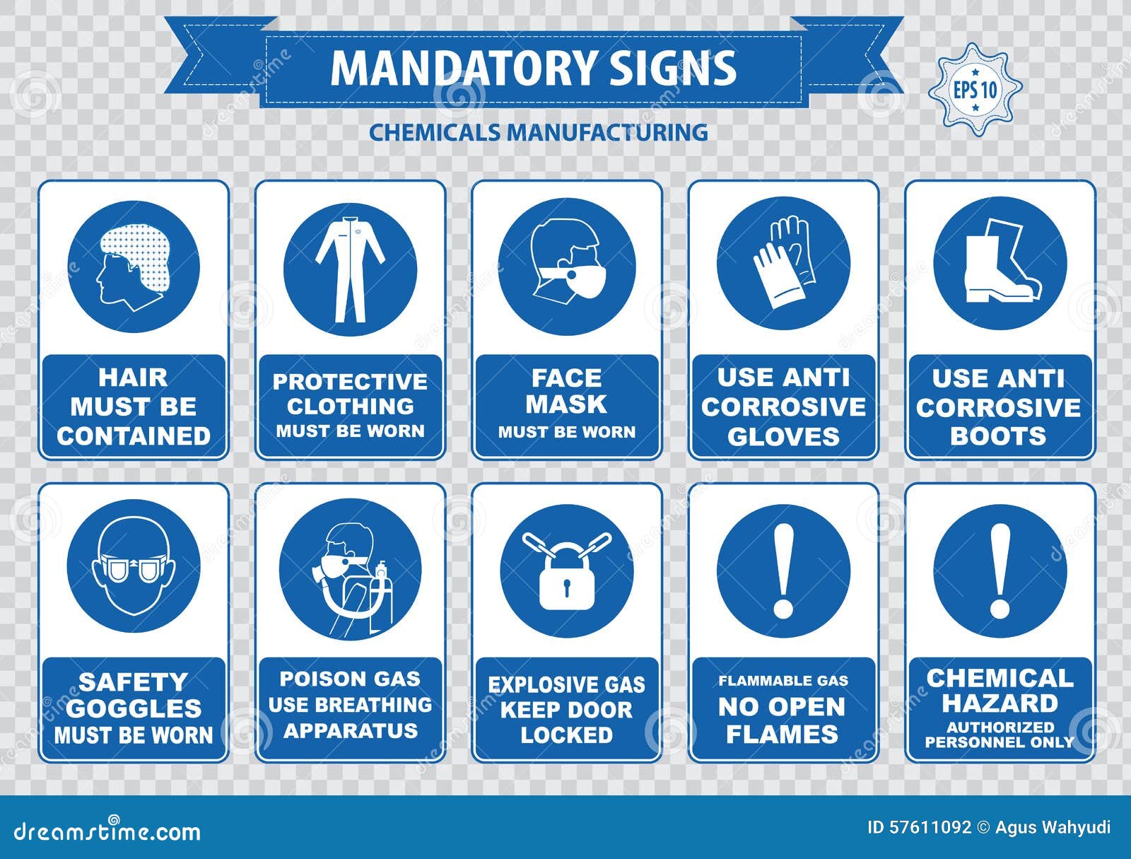 Chemisches Oder Medizinisches Gebotszeichen Stock Abbildung ...