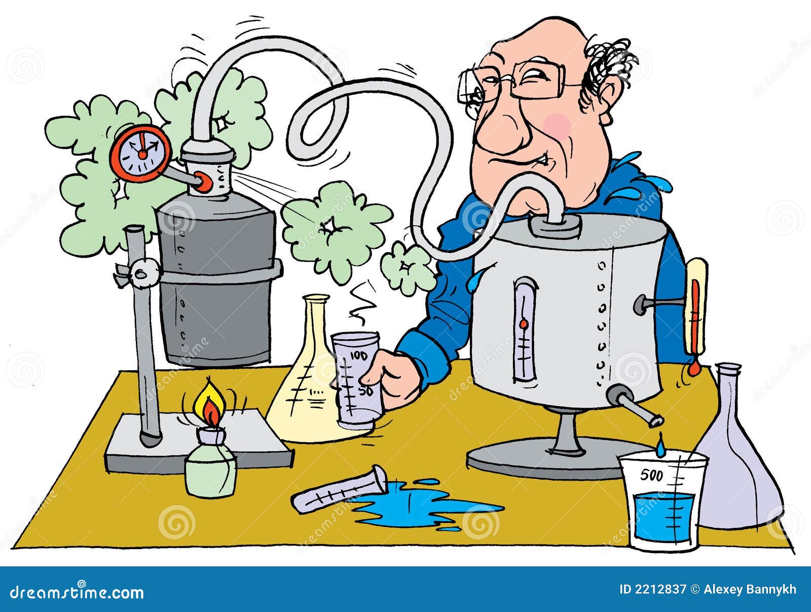 Chemist stock illustration. Illustration of class, children - 2212837