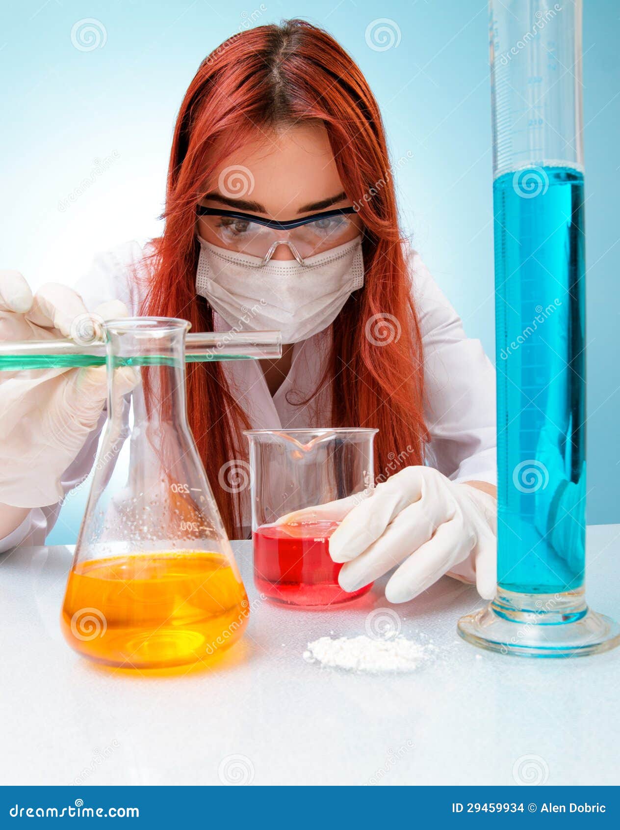 Chemist stock photo. Image of looking, measure, medicine - 29459934