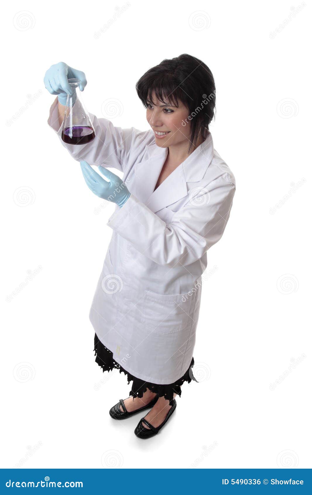 Chemist stock photo. Image of acid, isolated, full, body - 5490336