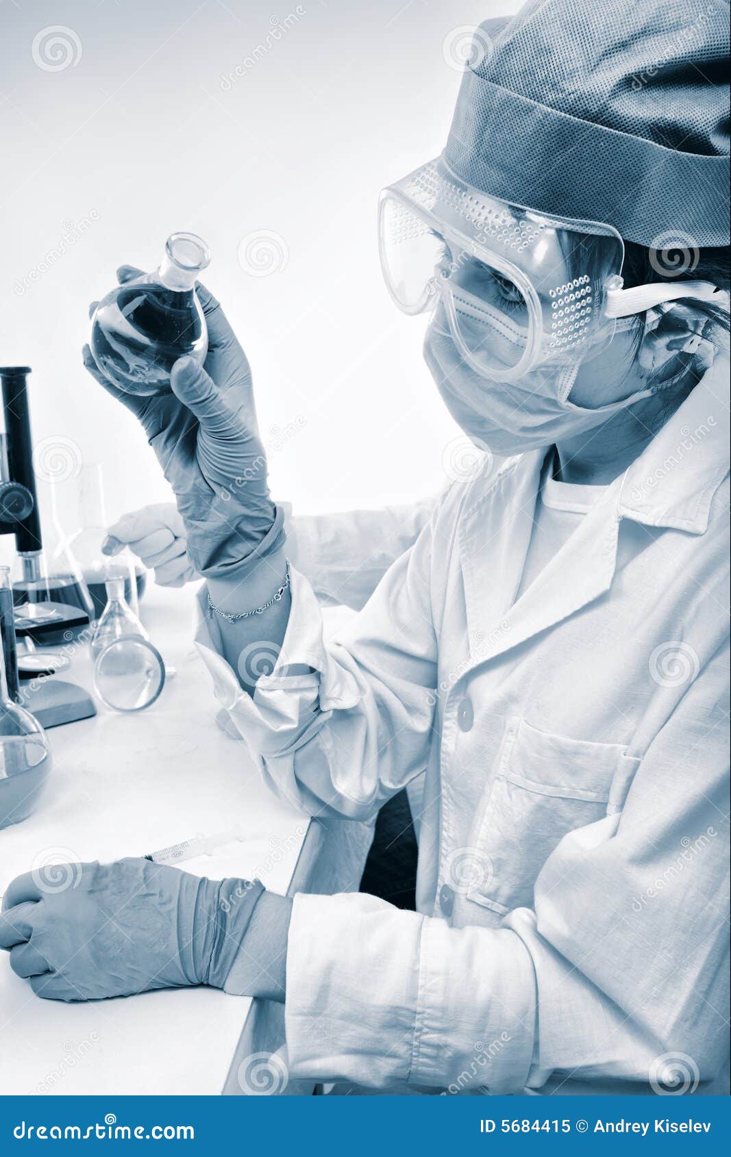 Chemist stock image. Image of examination, girl, hospital - 5684415