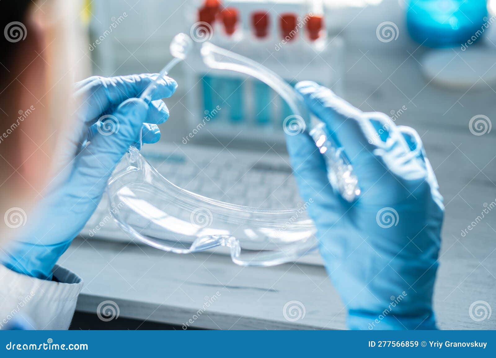 A Chemist Analyzes the Results of an Experiment with Samples of Various ...