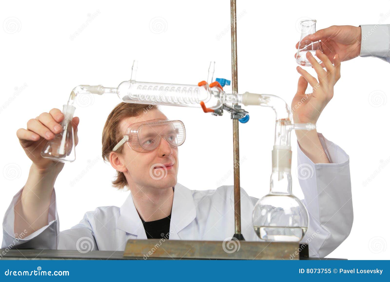 Chemist and Chemical Equipment Stock Image - Image of expertise, beaker ...