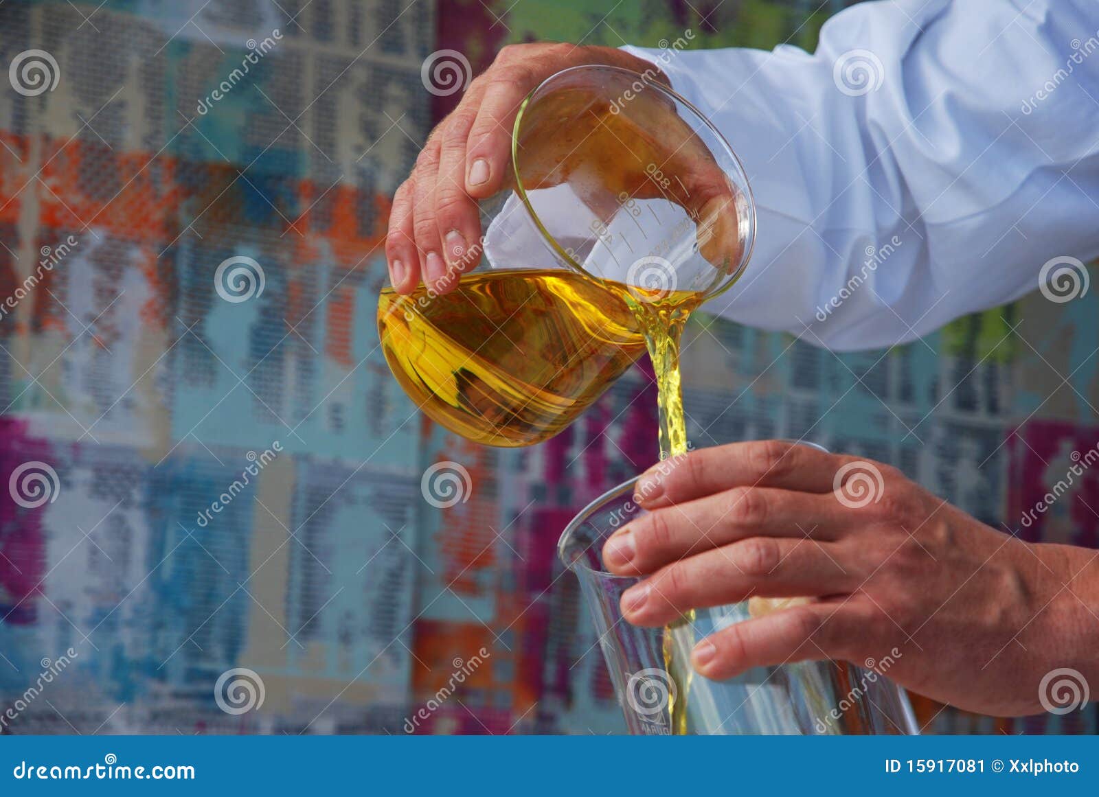 Chemical Liquid Smelling Really Bad. Disgusting Experiment. Girl ...