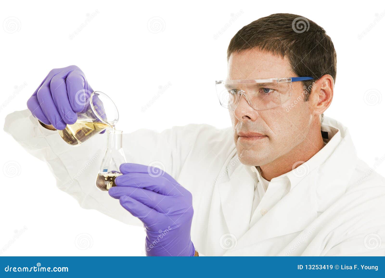 Chemist at Work stock image. Image of education, discovery - 13253419
