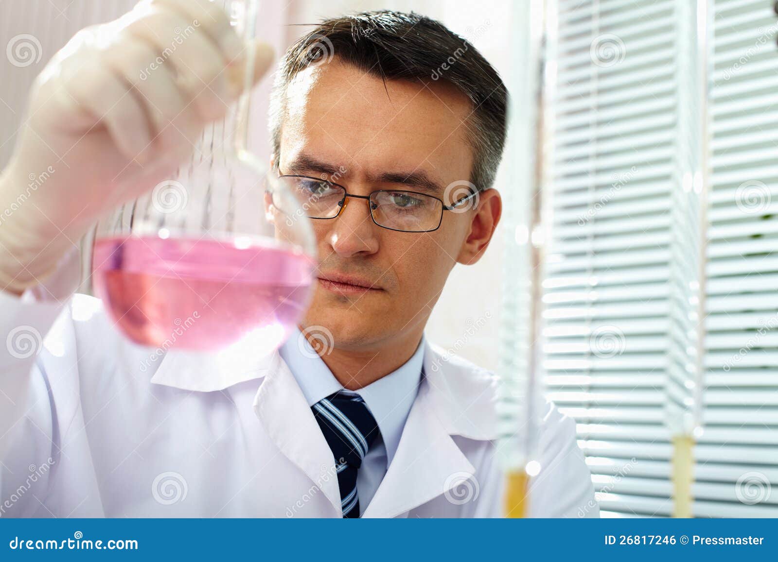 Chemist at work stock photo. Image of busy, laboratory - 26817246