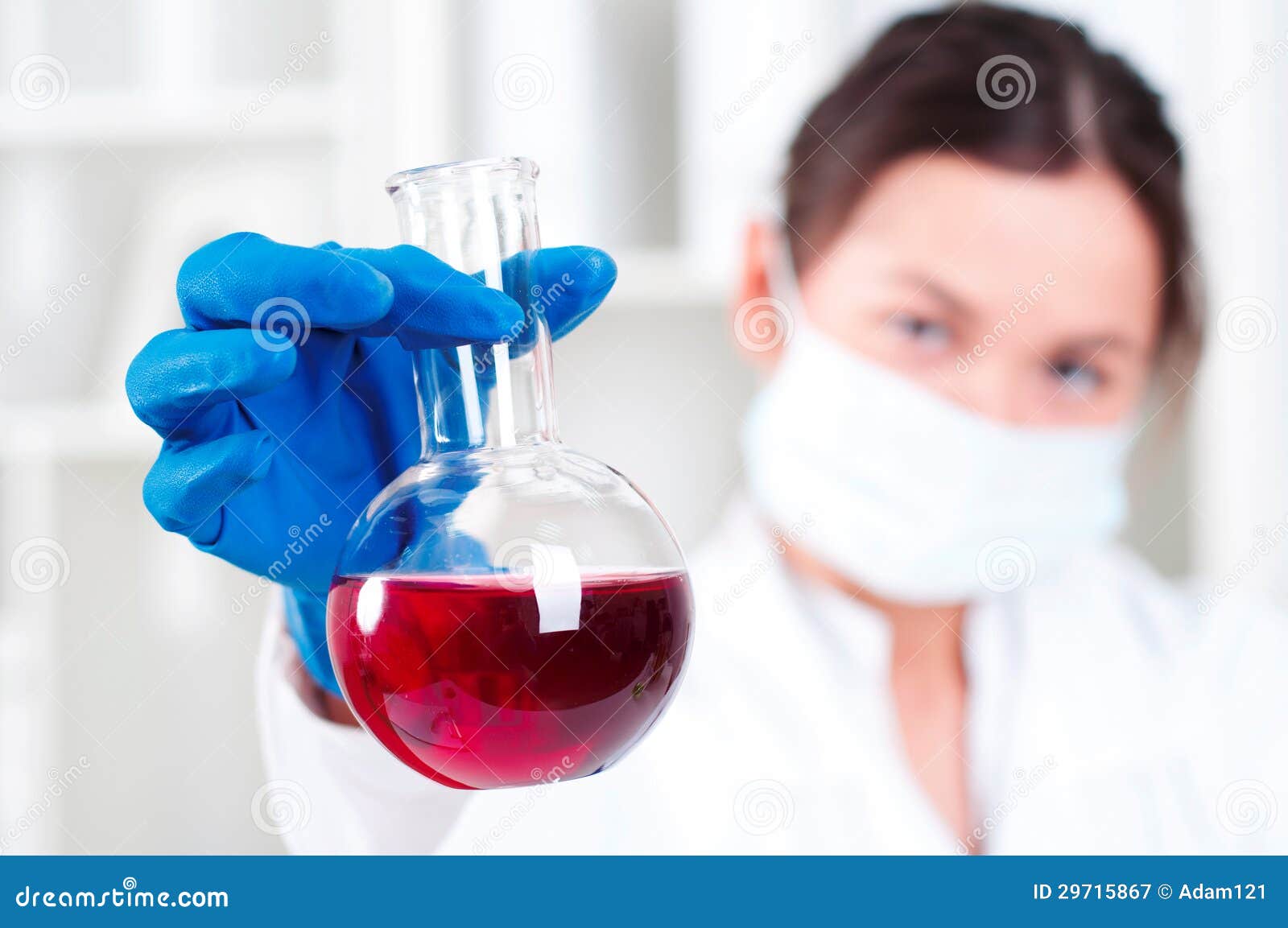 Portrait of chemist stock image. Image of biotechnology - 29715867