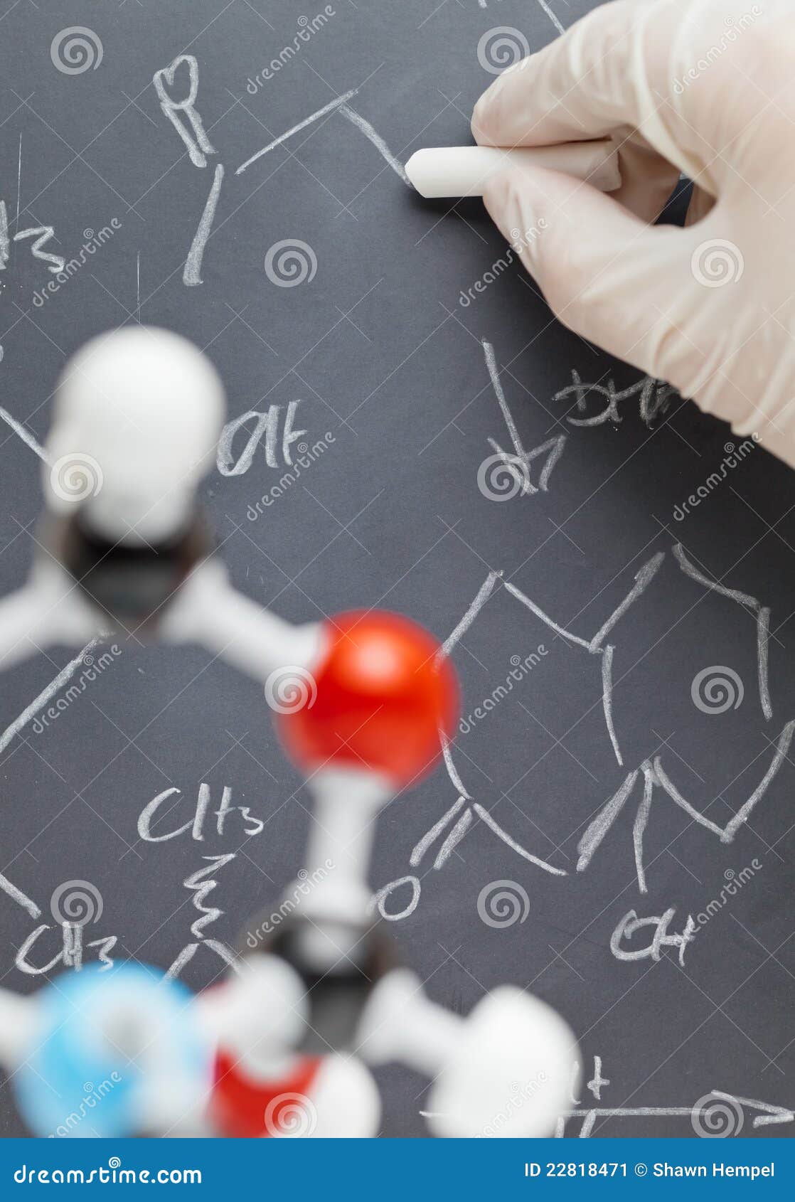 Chemistry stock image. Image of formula, chalk, classroom - 22818471