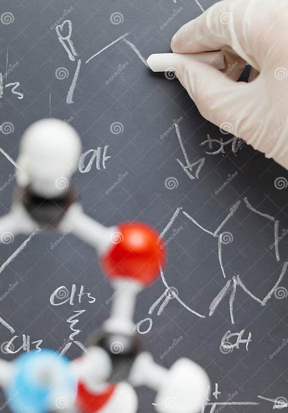 Chemistry stock image. Image of formula, chalk, classroom - 22818471