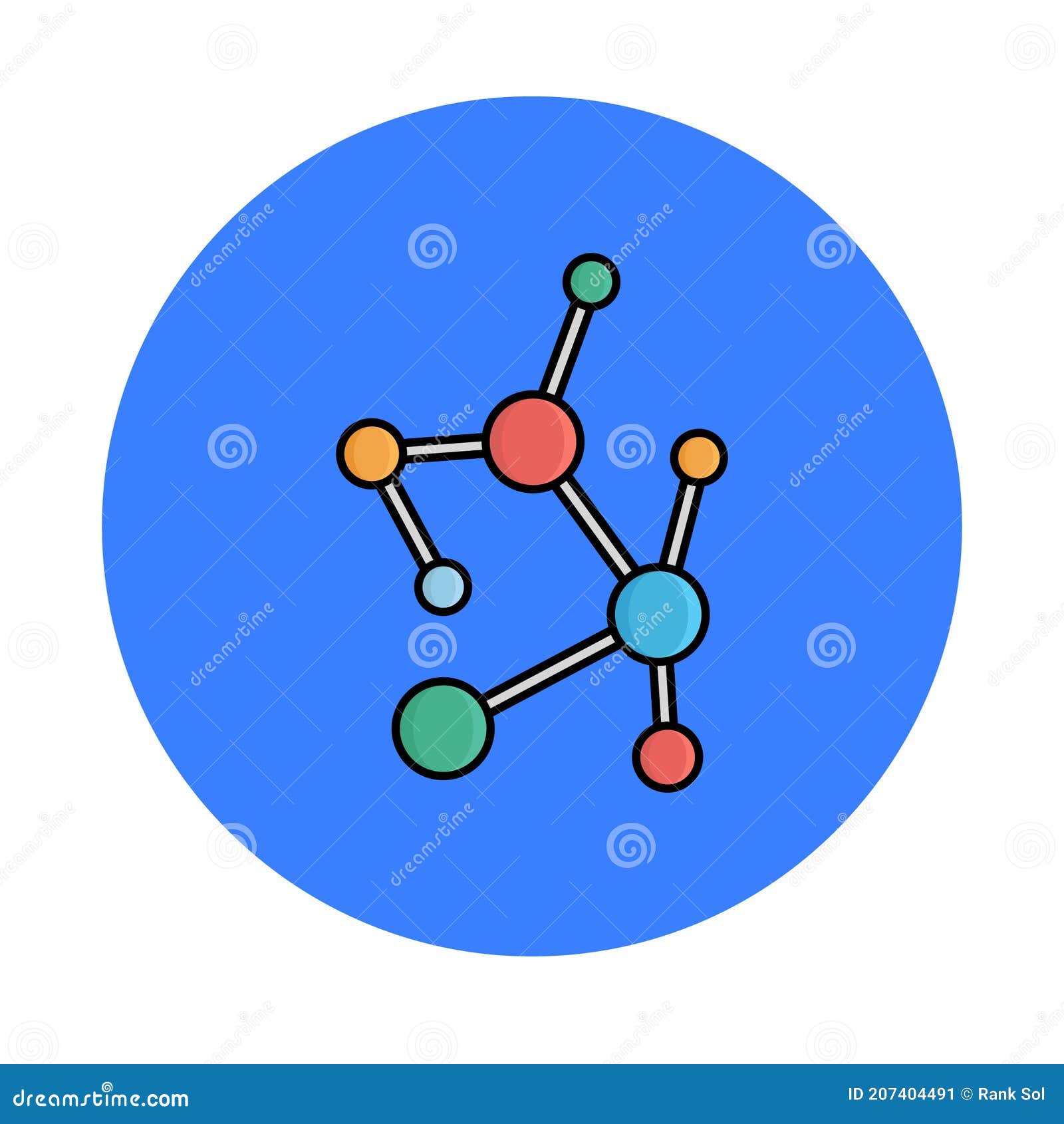 Chemistry, Compound Icon. Element Of Science Experiment Icon For Mobile ...