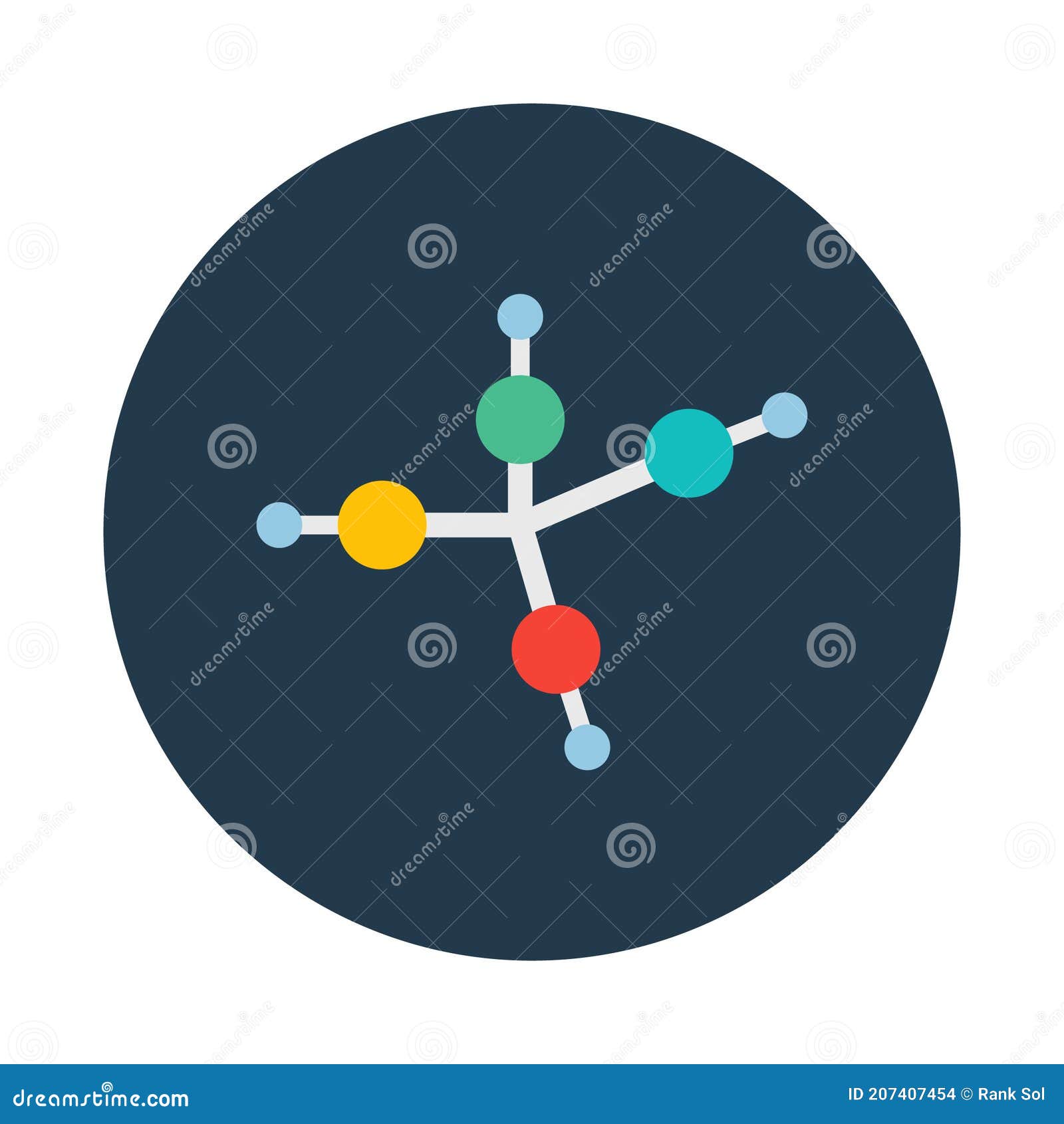 Chemistry, Compound Icon. Element Of Science Experiment Icon For Mobile ...