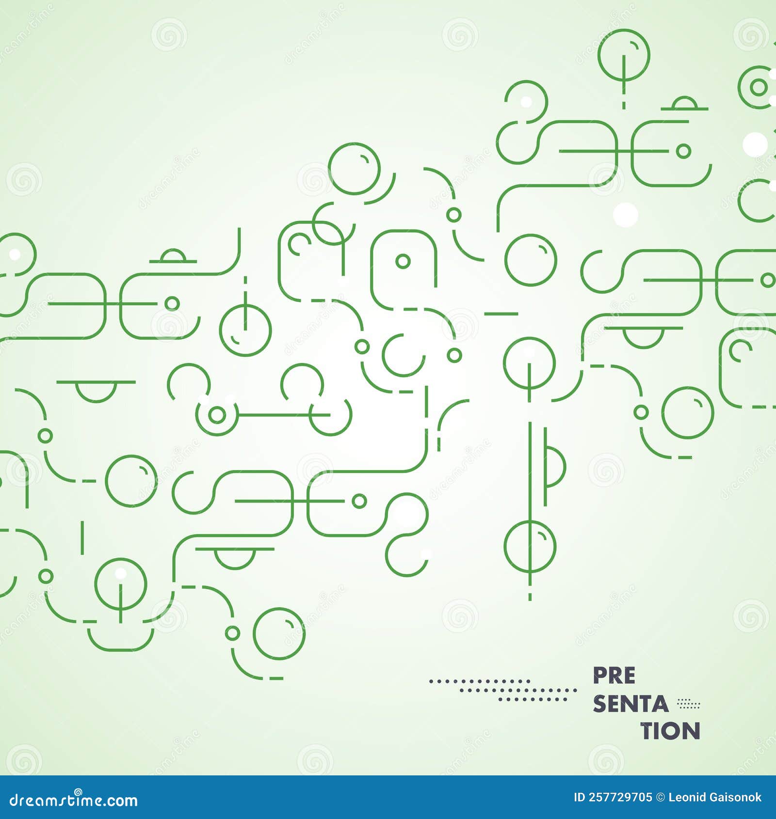 Chemistry Connection Genetic Design. Concept with Rounded Lines and ...