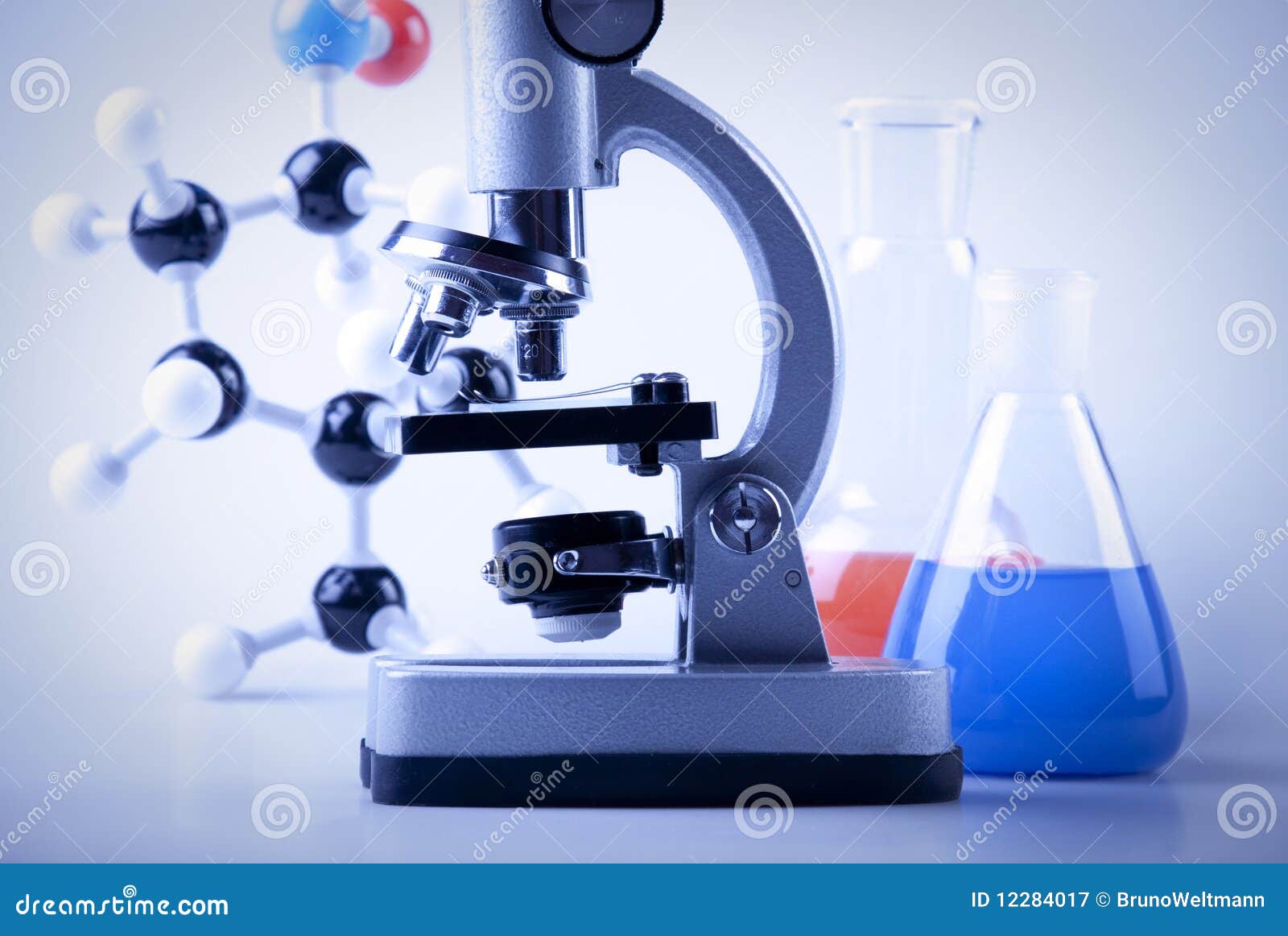 Chemistry Equipment stock image. Image of bottle, examples - 12284017