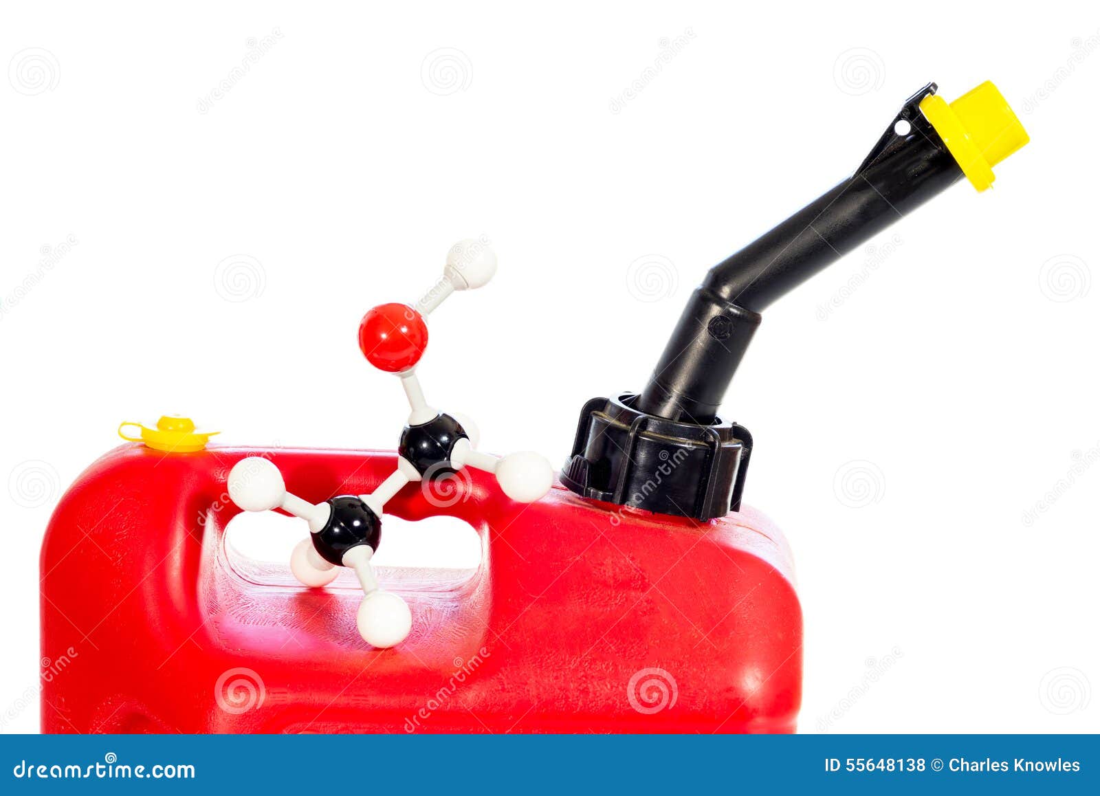Chemistry Ethanol Atom on a Gan of Gas Stock Photo - Image of chemistry ...